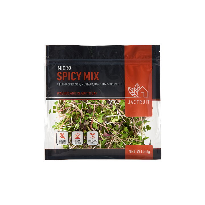Microgreens | Leafy Greens | Urban Farming in Mauritius | JacFruit